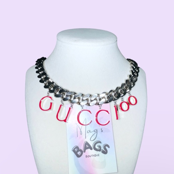 Gucci | Jewelry | Gucci 0 Anniversary Limited Edition Gucci Logo Charms ...